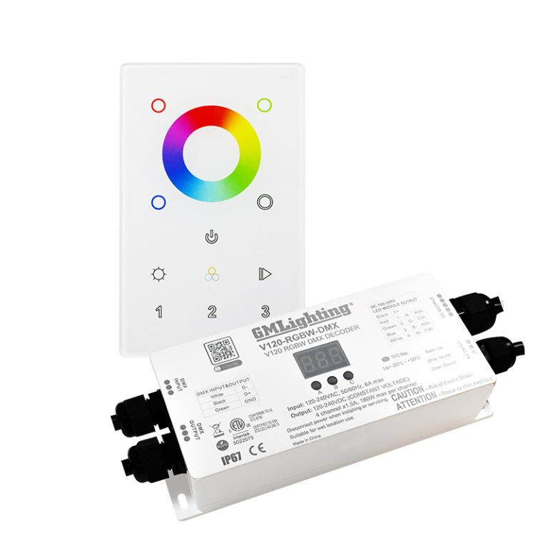 GM Lighting SJTW-3W 3-wire for V120-SHWC-RGBW smart controller (Sold p ...