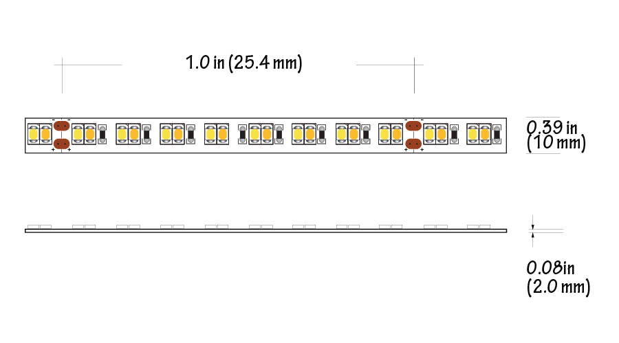 Core Lighting LSM-55MX SERIES 500+ LUMENS 5.5W DUAL CCT FLEXIBLE LED S ...