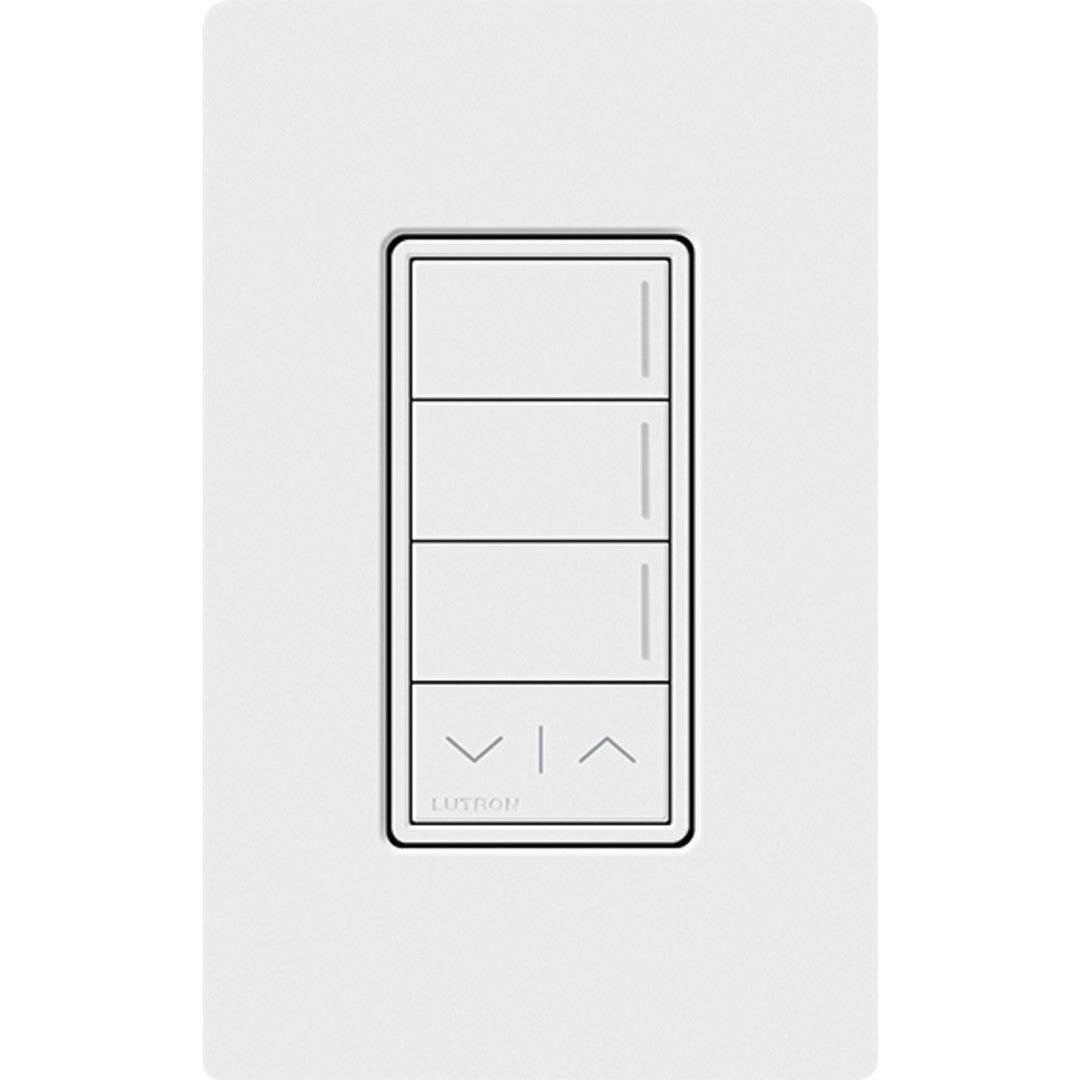 Lutron RadioRA3 RRST-W2B SUNNATA 3-Button Keypad with Raise/Lower ...
