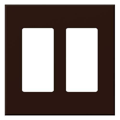 Lutron VWP-2R Vareo 2-Gang Wallplate For Two Receptacles / Jacks ...