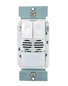 Wattstopper DSW-200 Dual Tech. Wall Switch Occ. Sensor, 2 Relays 120/2 ...