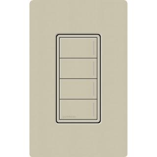 Lutron RadioRA 3 RRST-HN4B Sunnata RF Hybrid Keypad - 4 Button – Ready ...