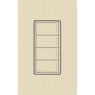 Lutron RadioRA 3 RRST-HN4B Sunnata RF Hybrid Keypad - 4 Button – Ready ...